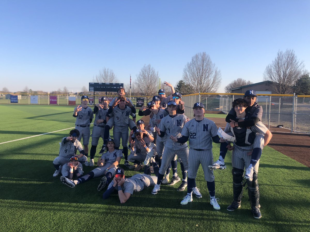 Blue Valley North High School Baseball Logo